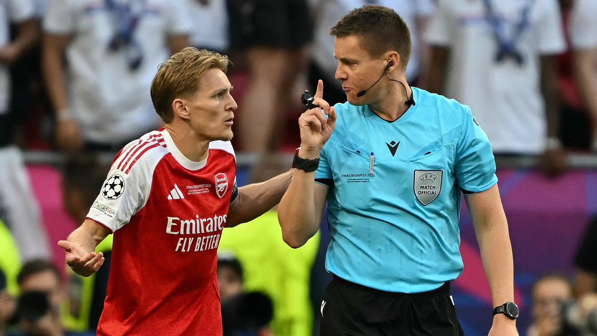 La nota de Daniel Siebert en la final de la Champions League